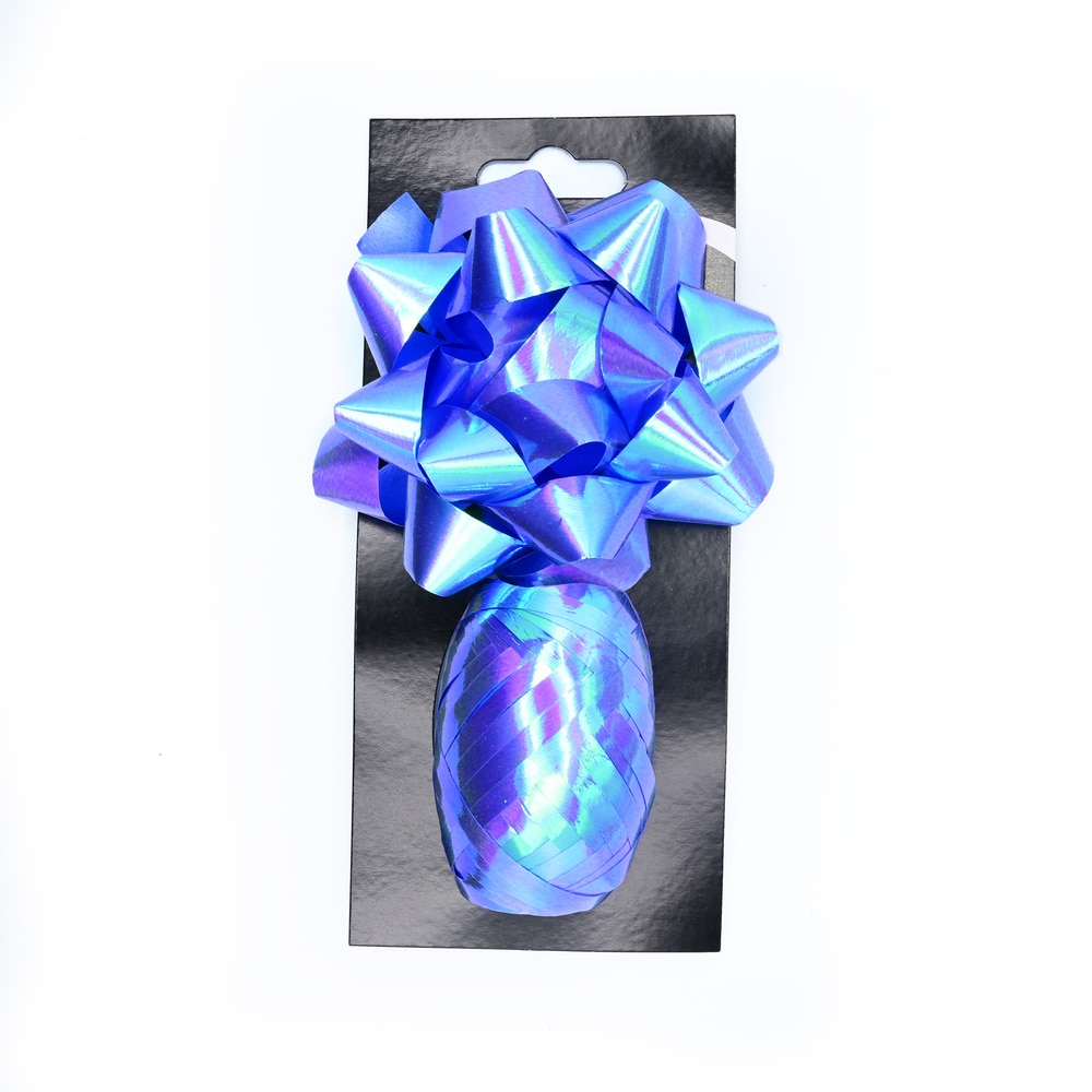 Bow & Ribbon Set, 4-in, Royal Blue | Canadian Tire