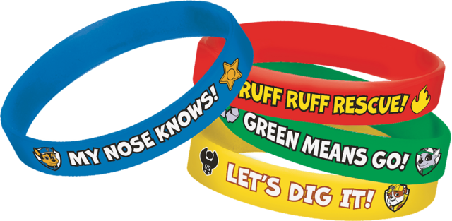 Light-Up PAW Patrol Adventures Bracelets for Birthday Party Favours, 4 ...