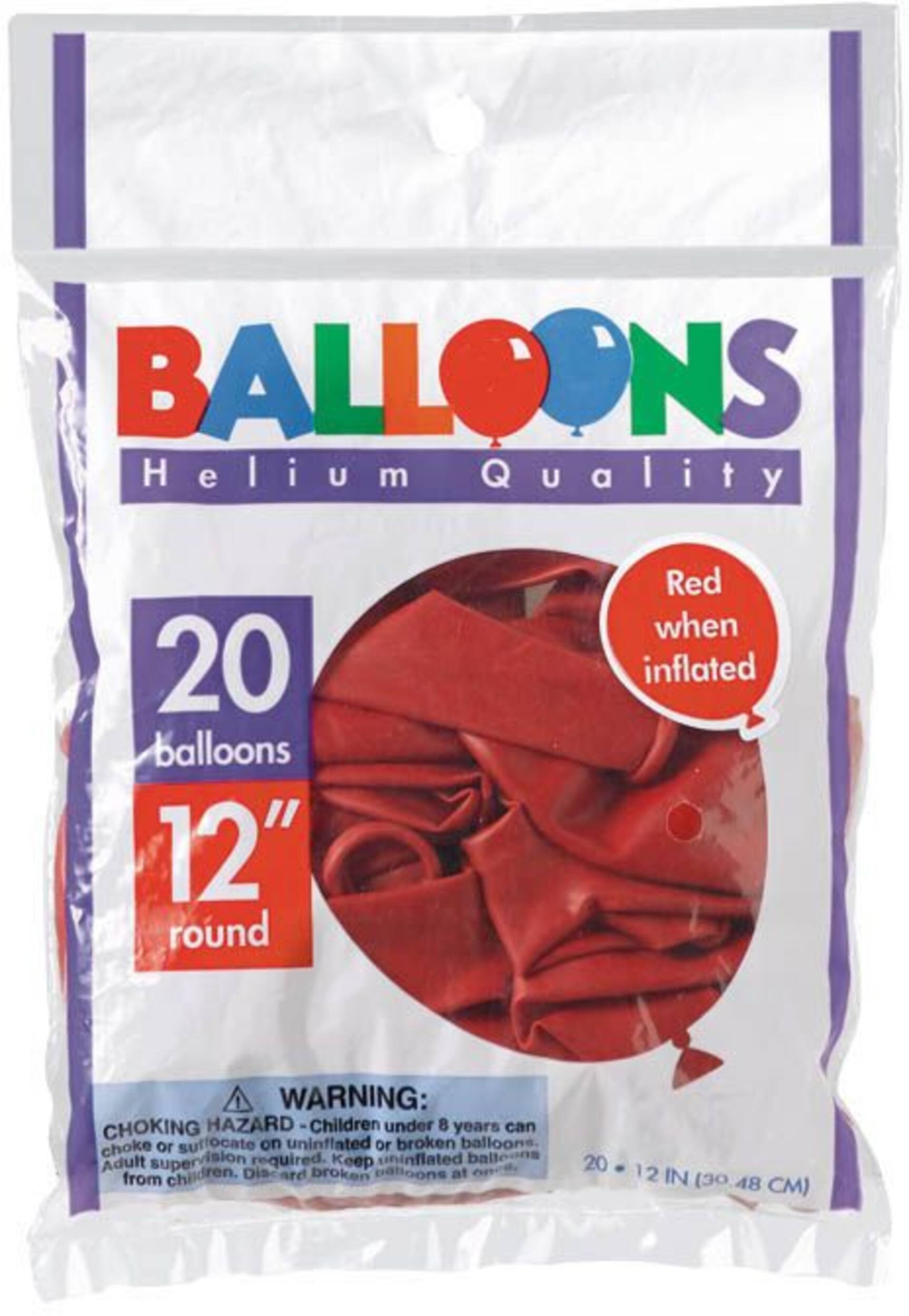 Round Latex Balloons, Assorted Colours, 12-in, 15-pk, for Birthday ...
