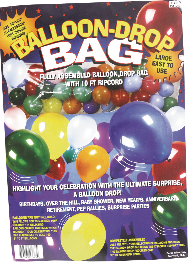 Balloon Drop Bag | Party City