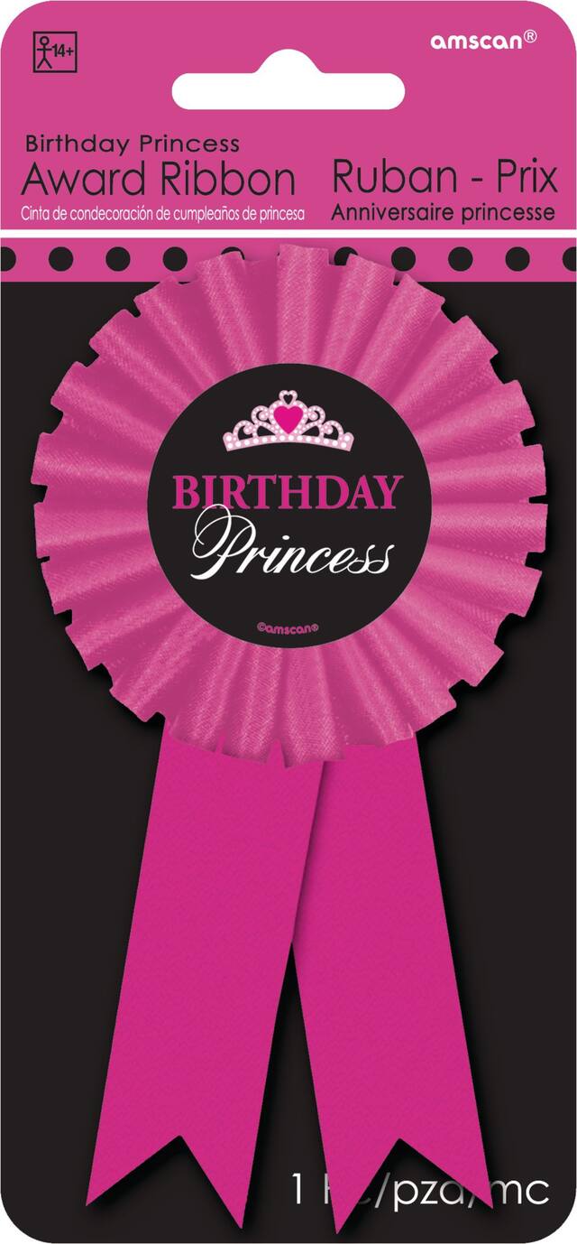 Birthday Princess Award Ribbon | Party City
