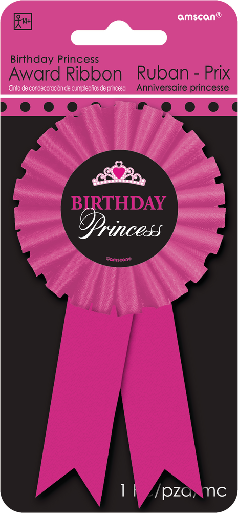 Birthday Princess Award Ribbon | Party City