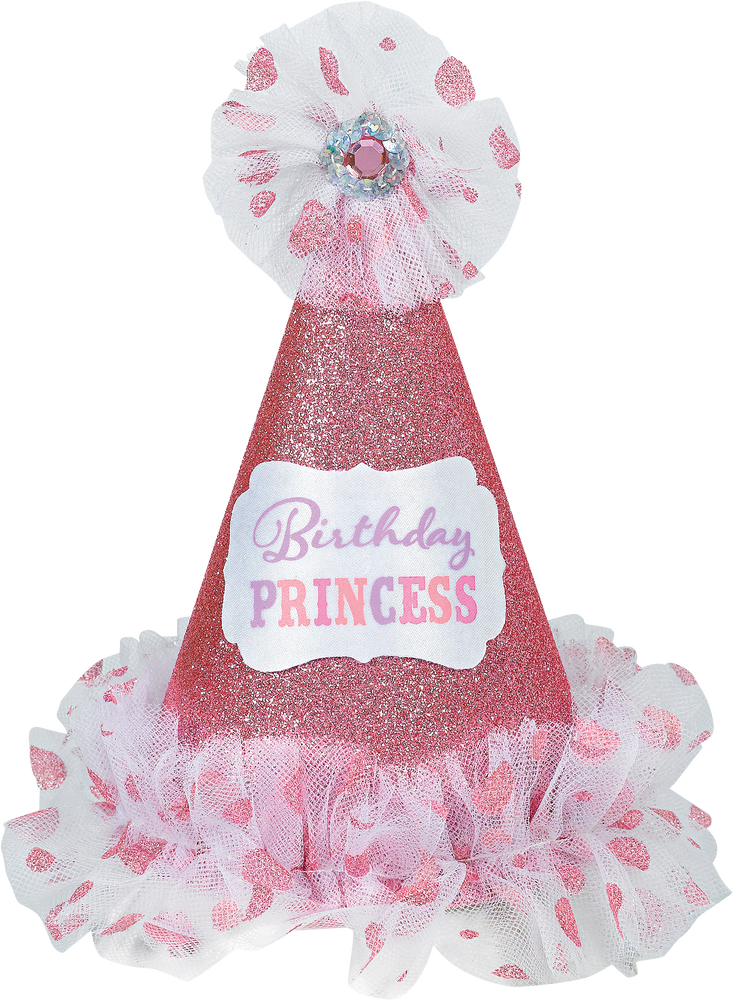 Pink Glitter Birthday Princess Party Hat | Canadian Tire