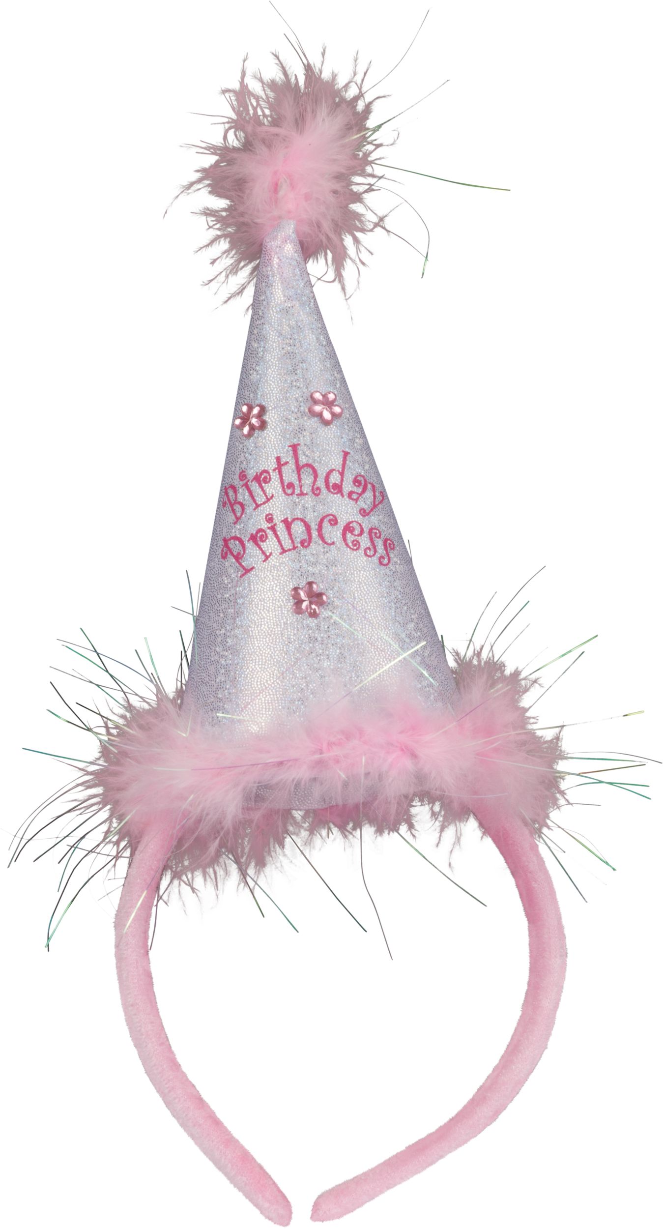 Marabou Birthday Princess Party Hat Headband | Party City