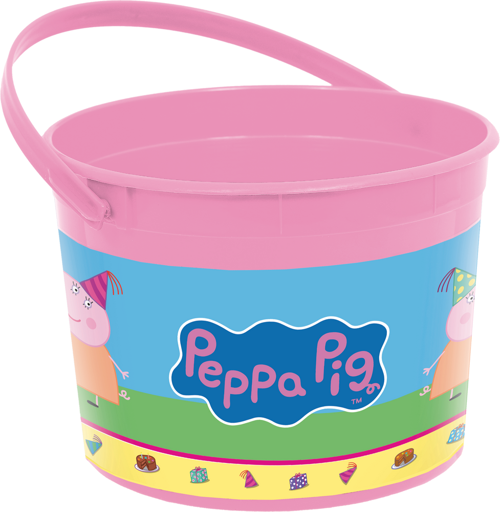 Contenant de cadeaux-surprises Fête d'anniversaire Peppa Pig, rose ...