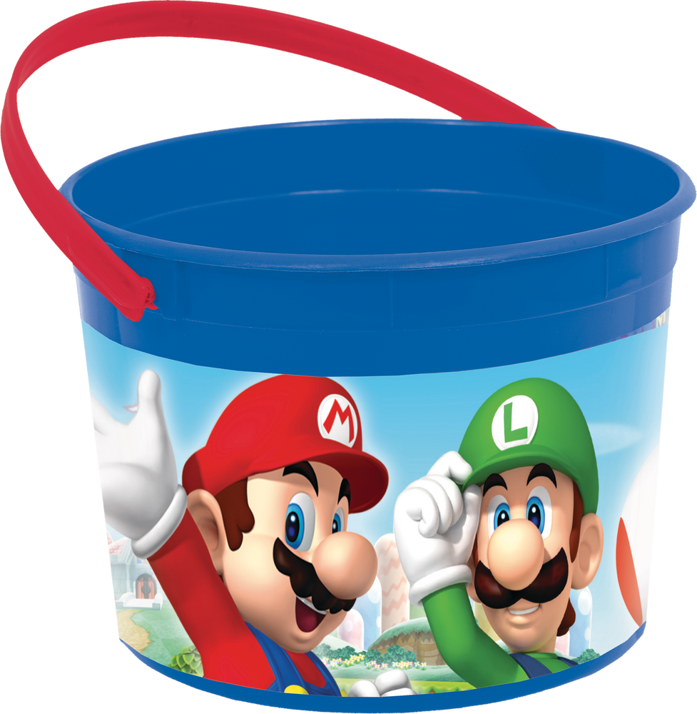 Super Mario Plastic Favour Container with Handle | Canadian Tire