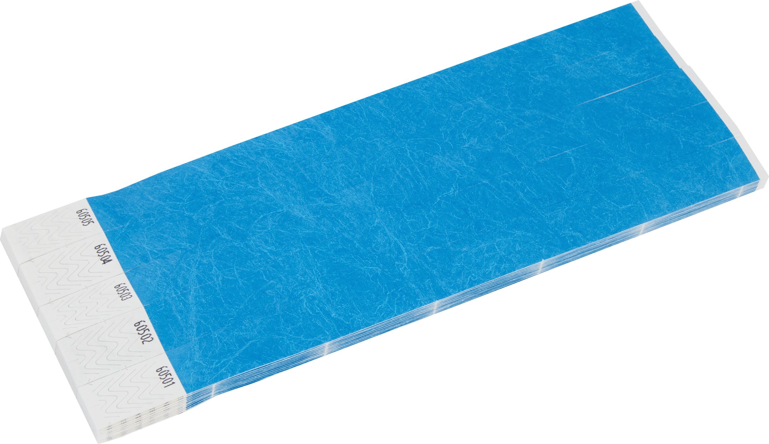 Solid Colour Wristband Wearables, Blue, 10-in, 100-pk, for Festivals ...