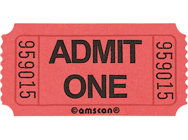 Late to Party Violation Traffic Paper Tickets, Red, 7-in, 15-pk, Favour ...