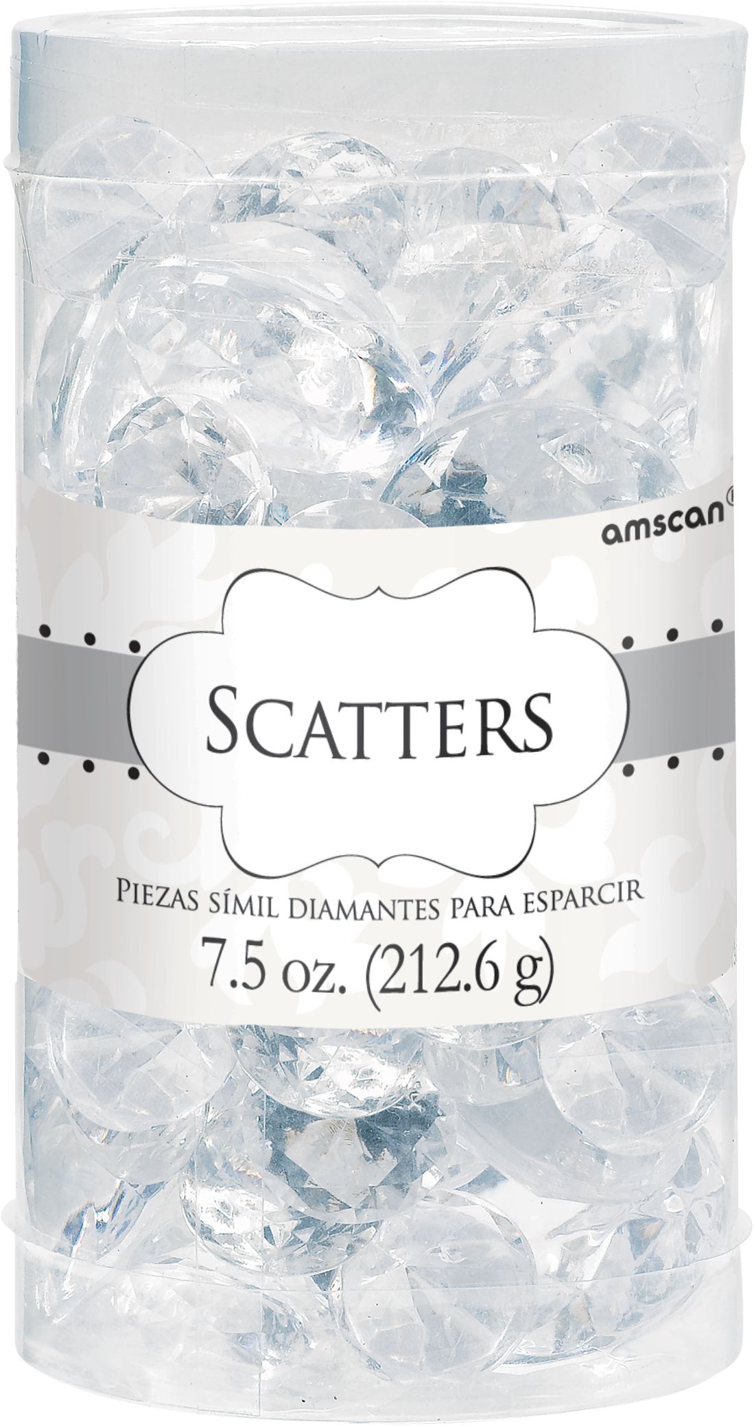 Diamond Confetti Table Scatter Decoration, Clear, 7.5-oz, for Wedding ...