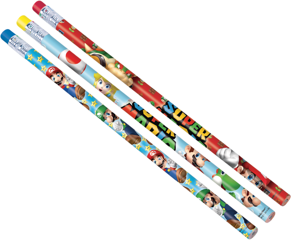 Crayons pour cadeaux-surprises pour fête d'anniversaire, Super Mario ...