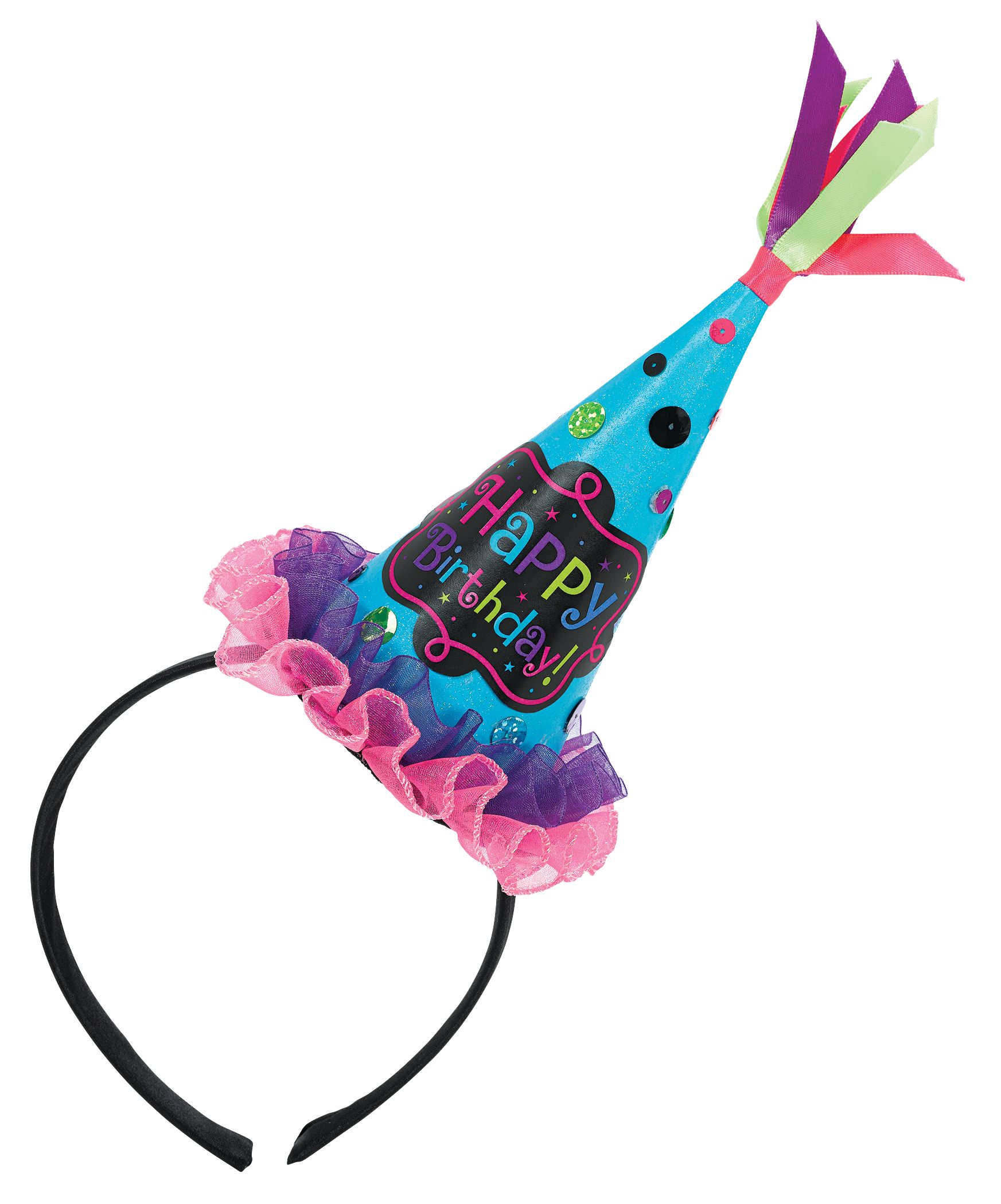 Bright Polka Dot Birthday Party Hat Headband | Canadian Tire