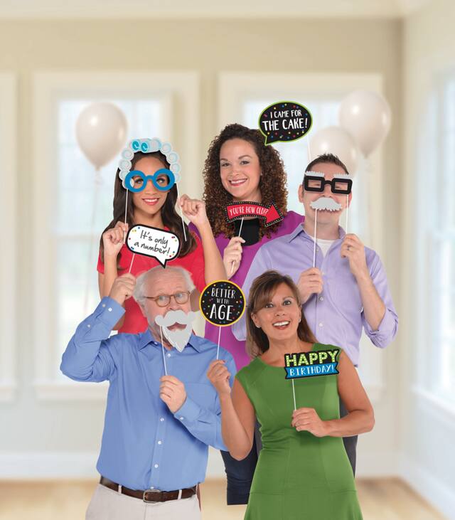 Milestone Birthday Photo Booth Props, 13-pk | Canadian Tire
