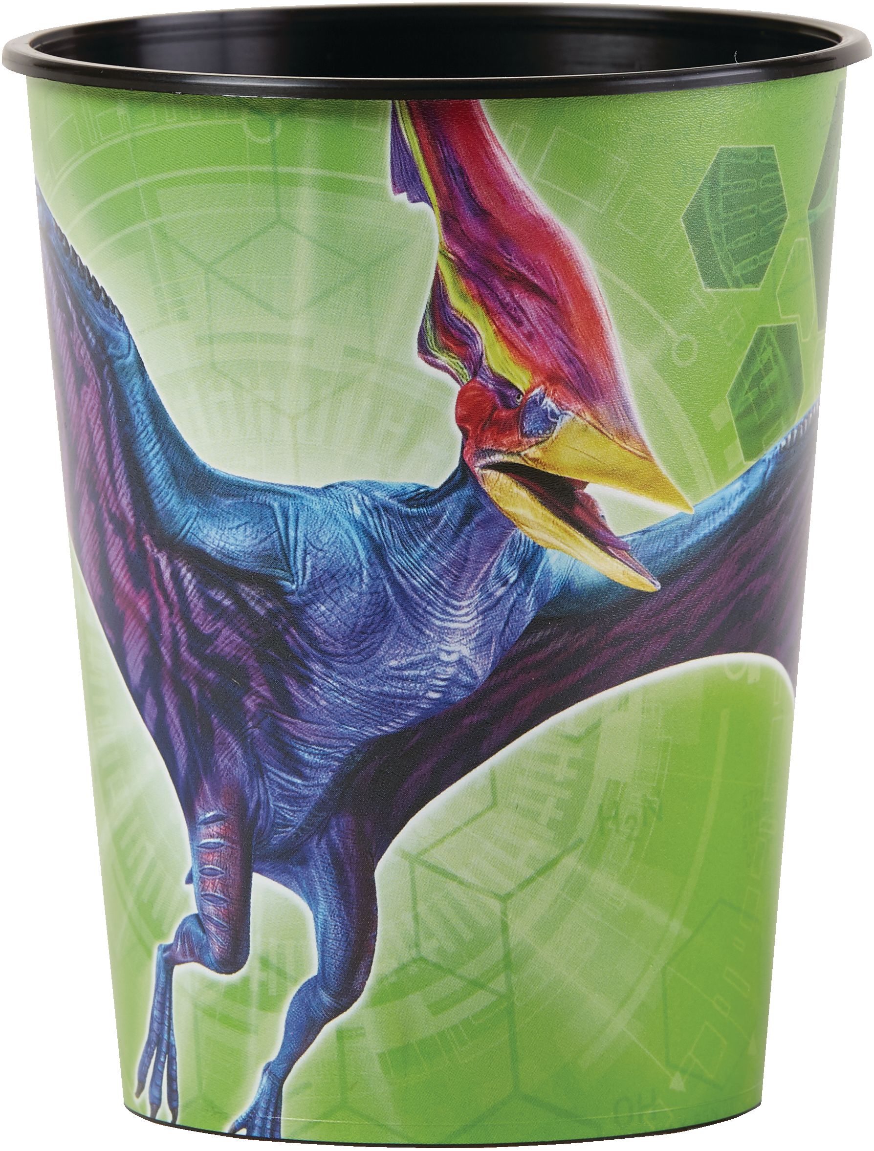Jurassic World Plastic Reusable Favour Cup, Green, 16-oz, for Birthday ...