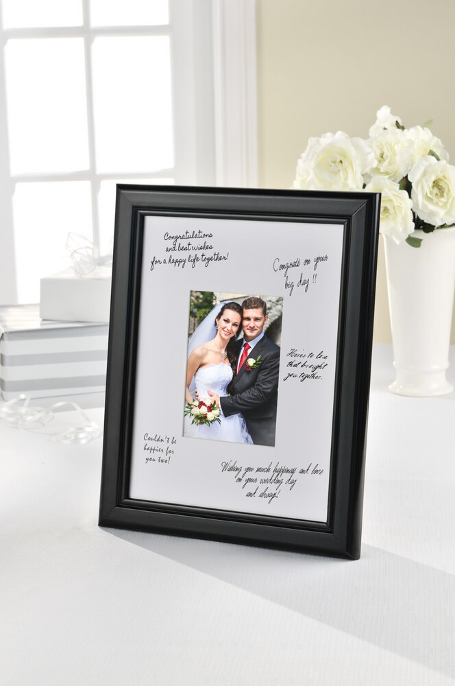 Wedding Autograph Photo Frame | Party City