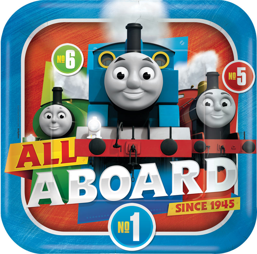 Thomas the Tank Engine Birthday Party Lunch Plates, 8-pk | Canadian Tire