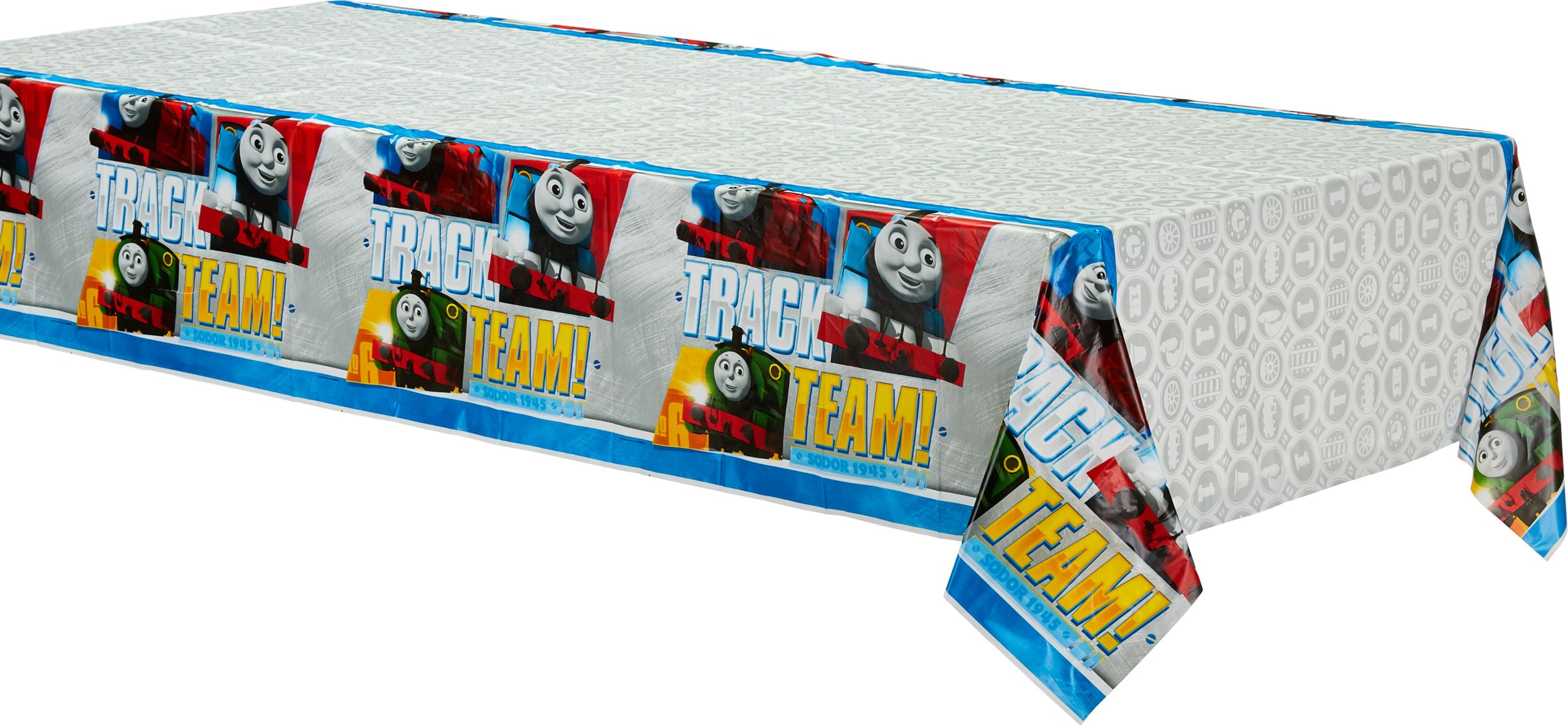 Thomas the Tank Engine Birthday Party Reusable Table Cover, 54-in x 96 ...