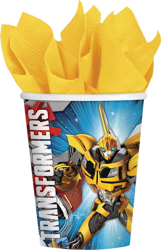 Transformers Birthday Party Disposable Cups, 9-oz, 8-pk | Party City
