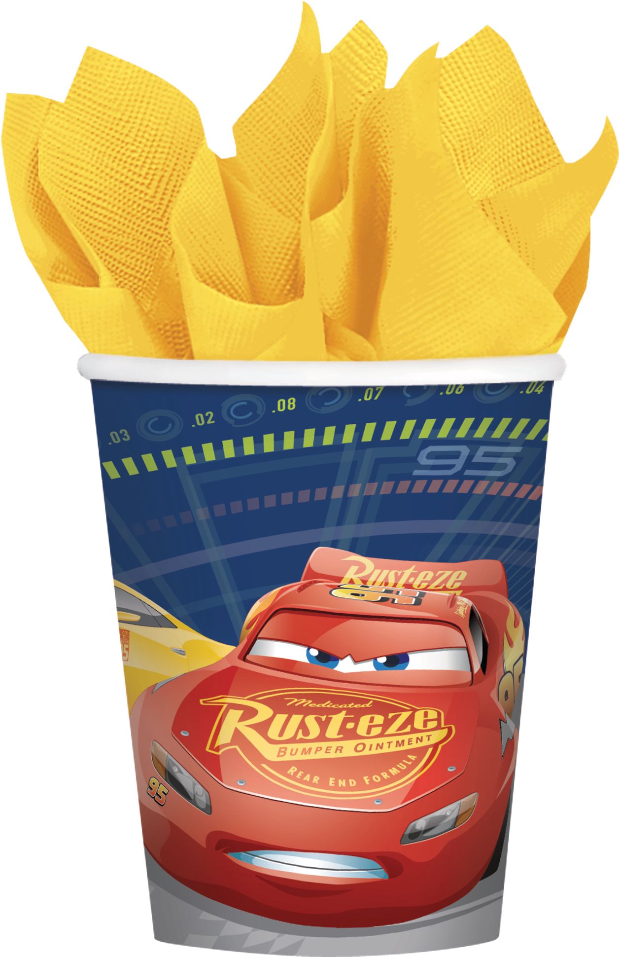 Disney Cars 3 Birthday Party Disposable Cups, 8-pk | Party City