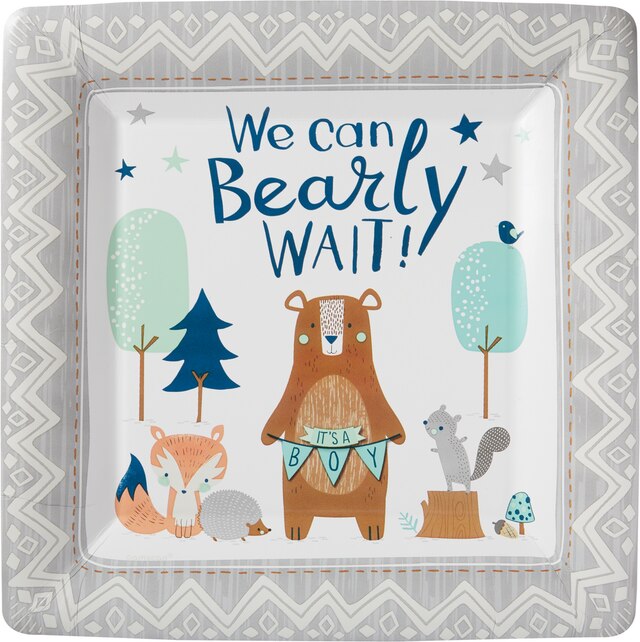 Can Bearly Wait Dinner Plates, 8-pk | Canadian Tire