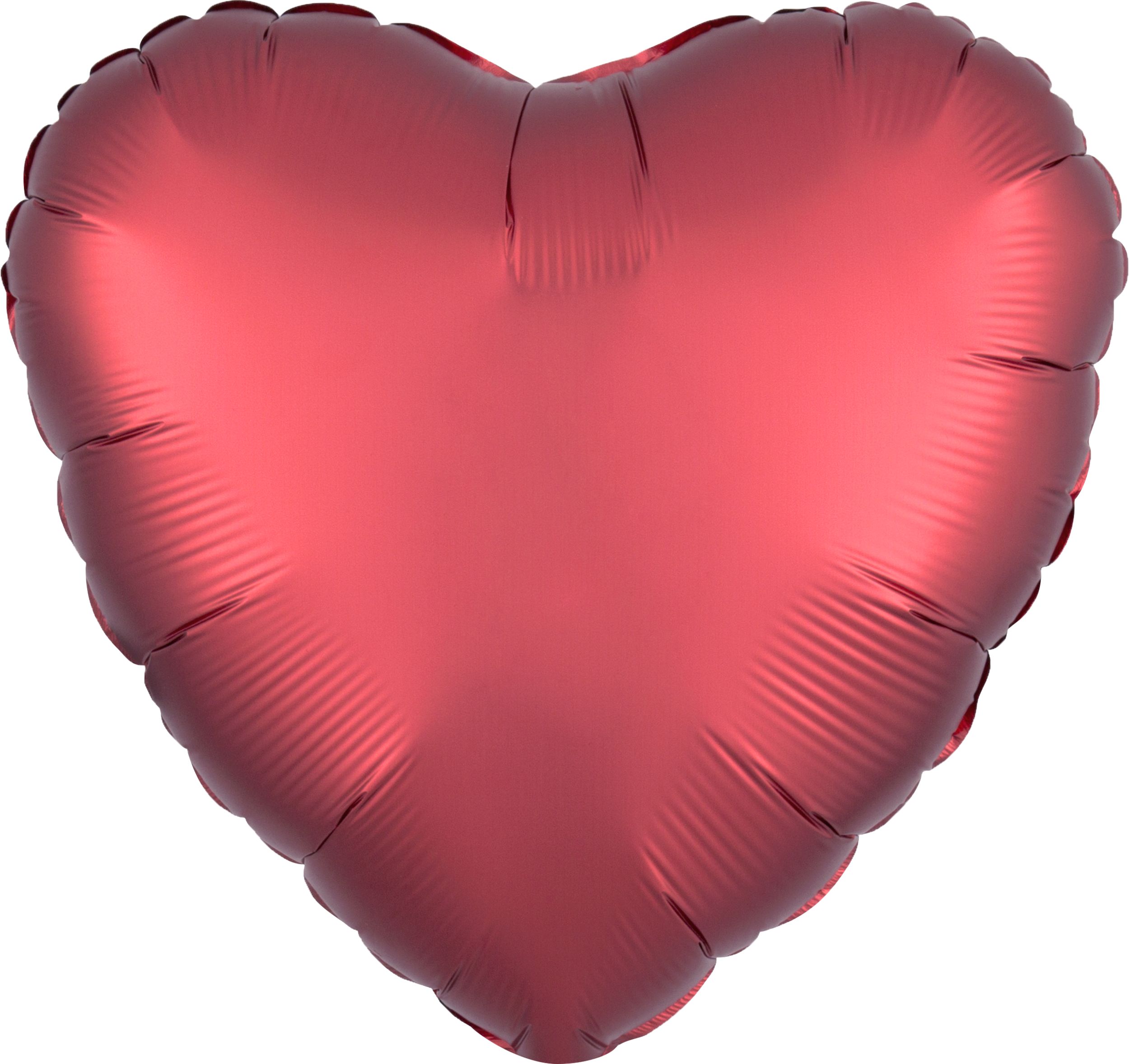Heart Satin Foil Balloon for Birthday/Valentine's Day, Helium Inflation ...
