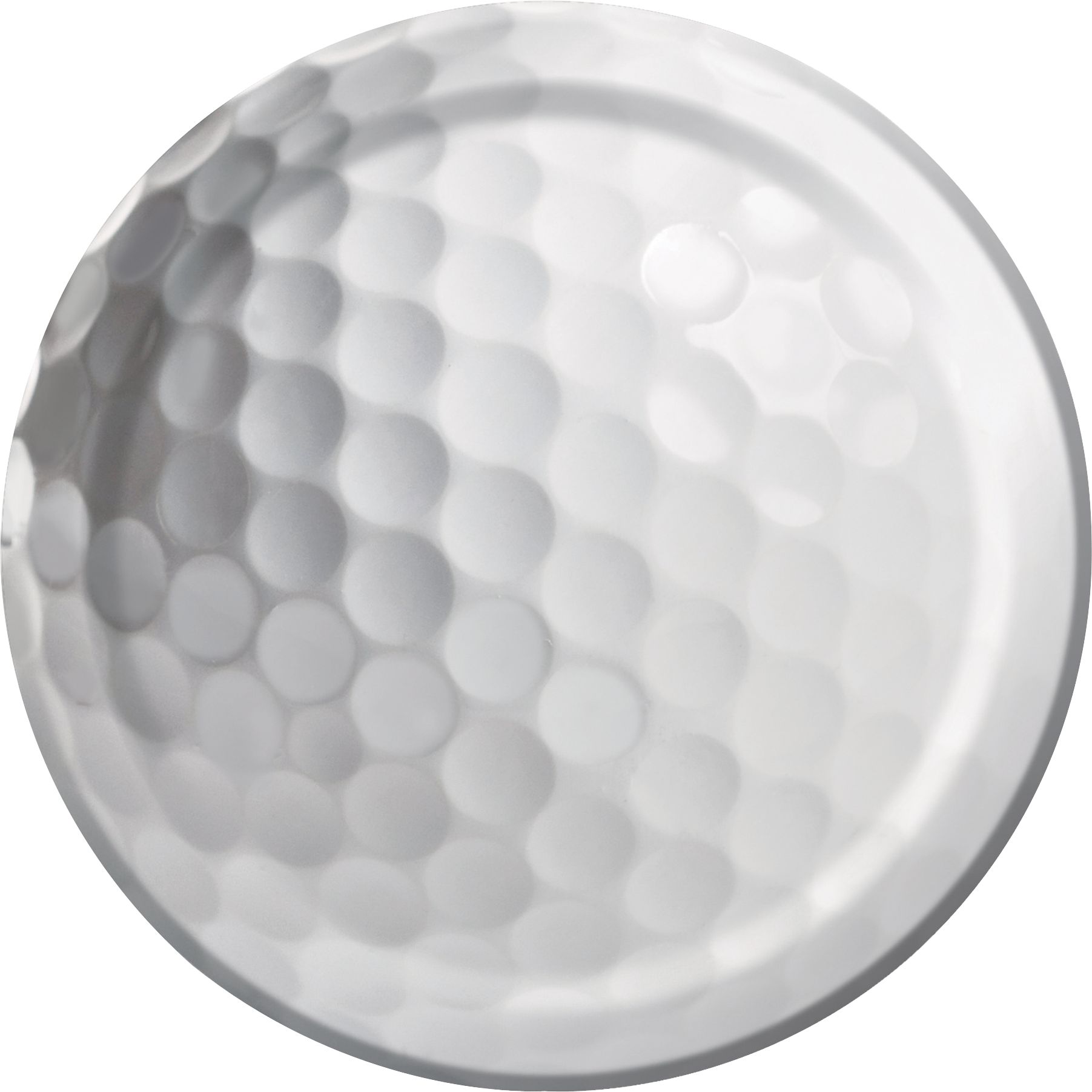 Golf Round Paper Disposable Dessert Plates, White, 7-in, 8-pk, for ...