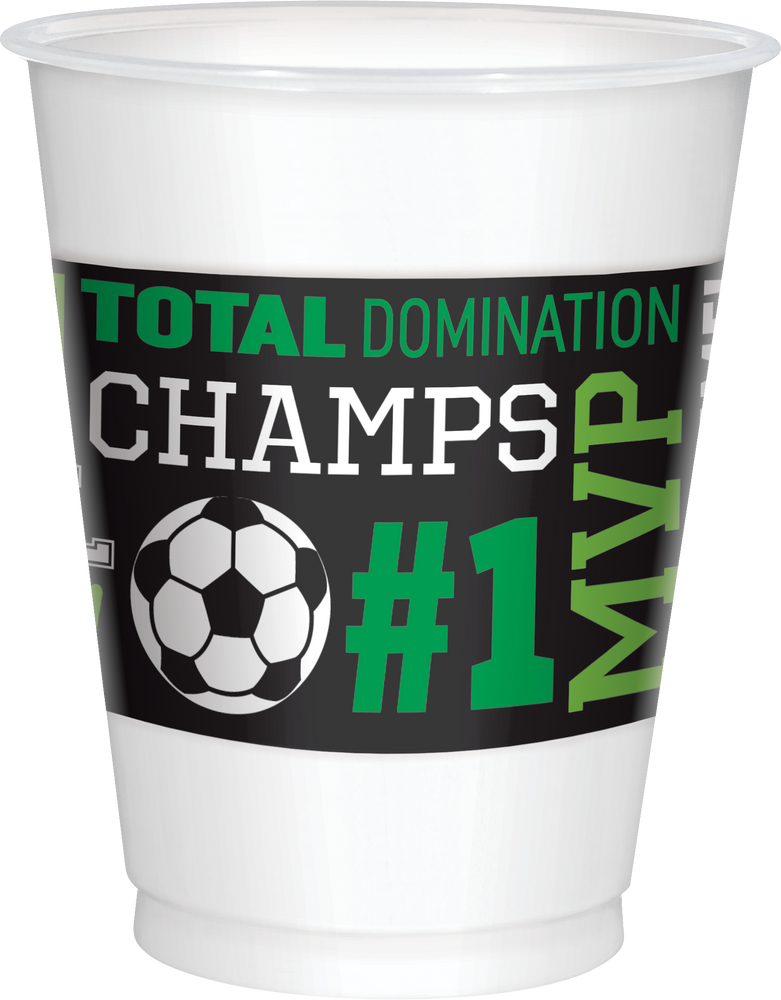 Goal Getter Soccer Plastic Cups, 8-pk | Canadian Tire