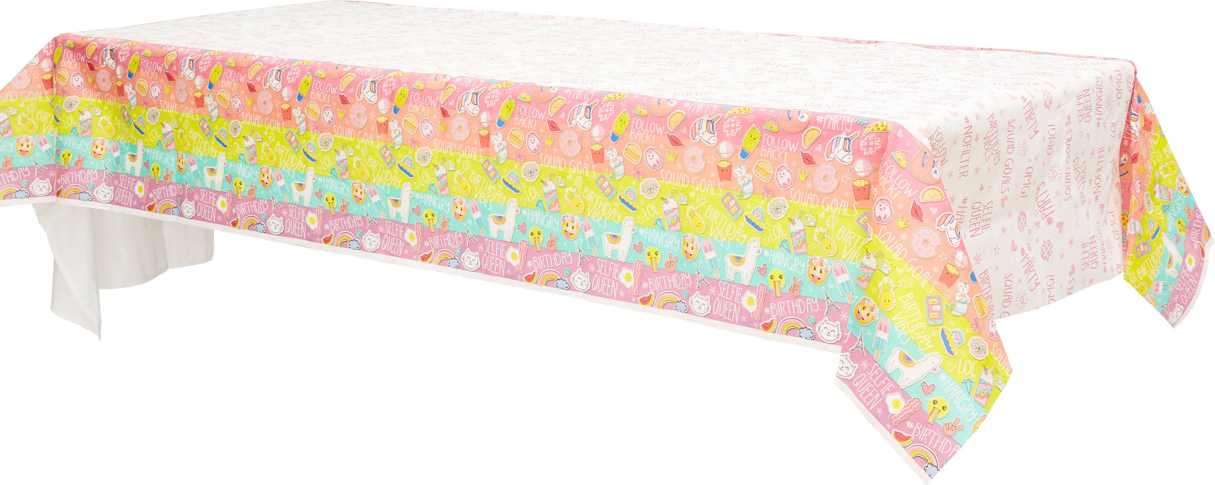 Selfie Celebration Birthday Party Paper Table Cover | Party City