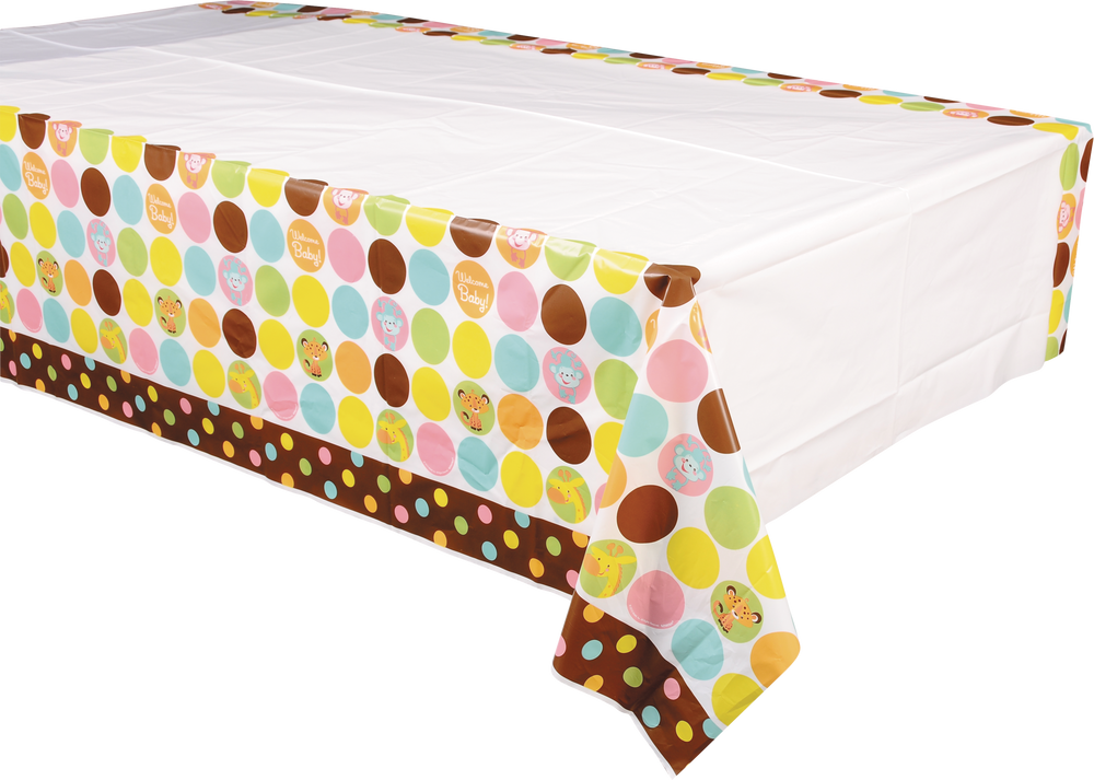 Fisher-Price ABC Baby Shower Table Cover | Canadian Tire
