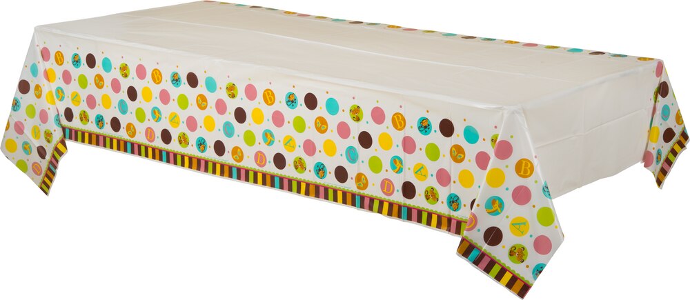 Fisher-Price ABC Baby Shower Table Cover | Canadian Tire