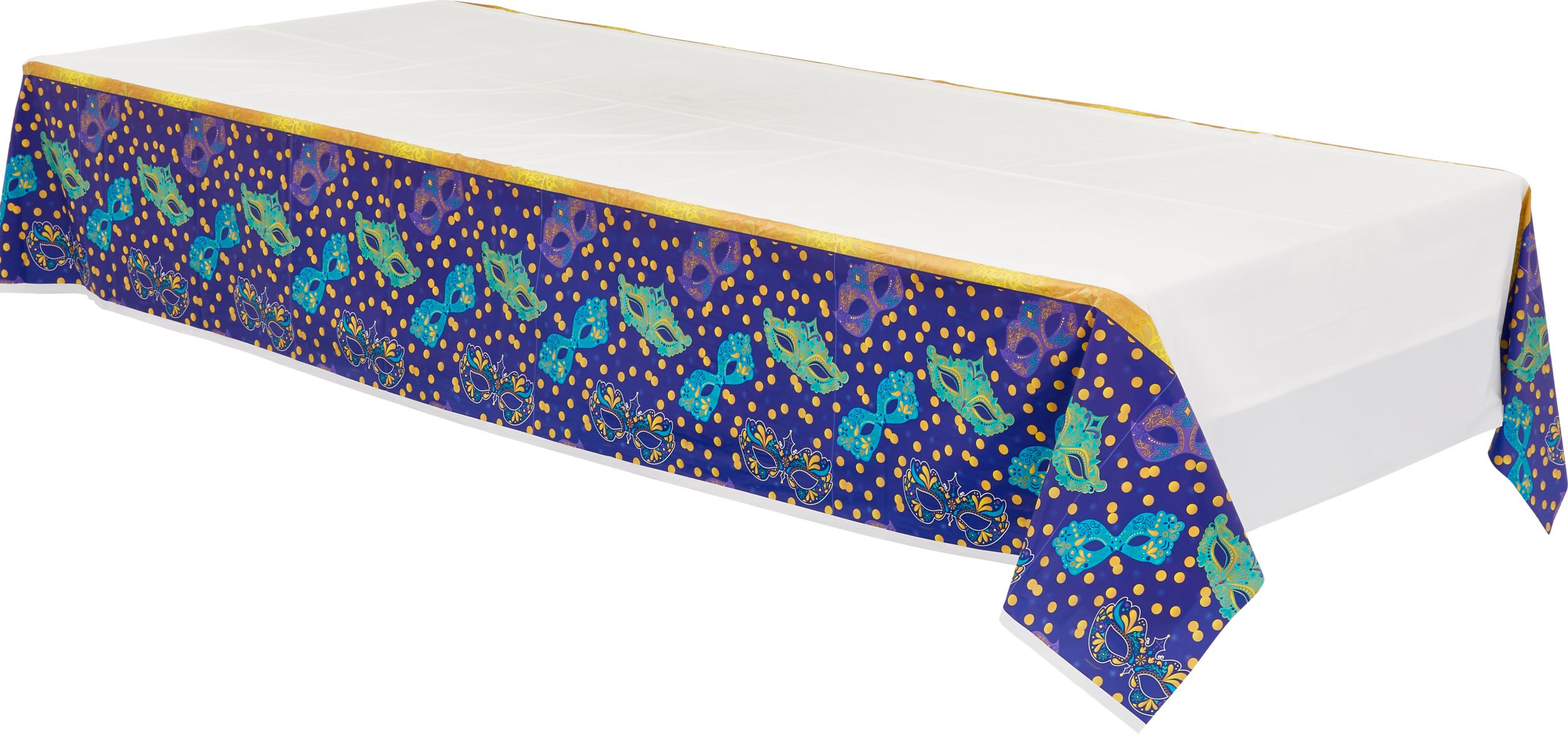 A Night in Disguise Masquerade Table Cover | Party City
