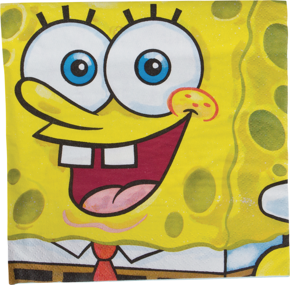 SpongeBob Lunch Napkins, 16-pk | Party City