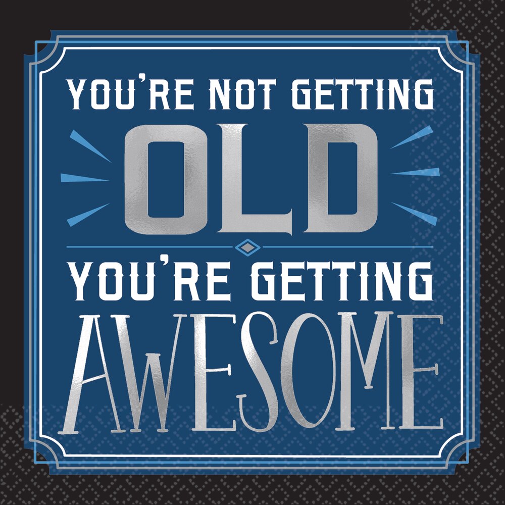 Vintage Happy Birthday Beverage Napkins, 16-pk | Canadian Tire