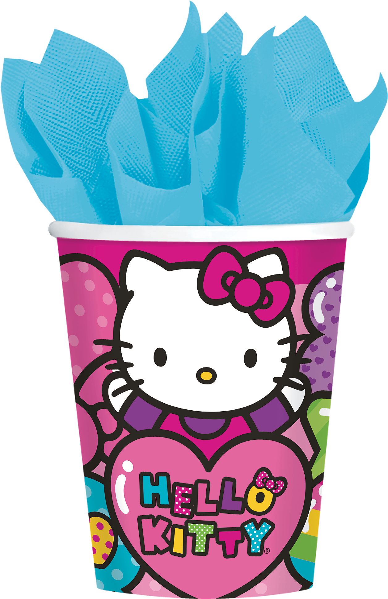 Rainbow Hello Kitty Cups, 8-pk | Canadian Tire