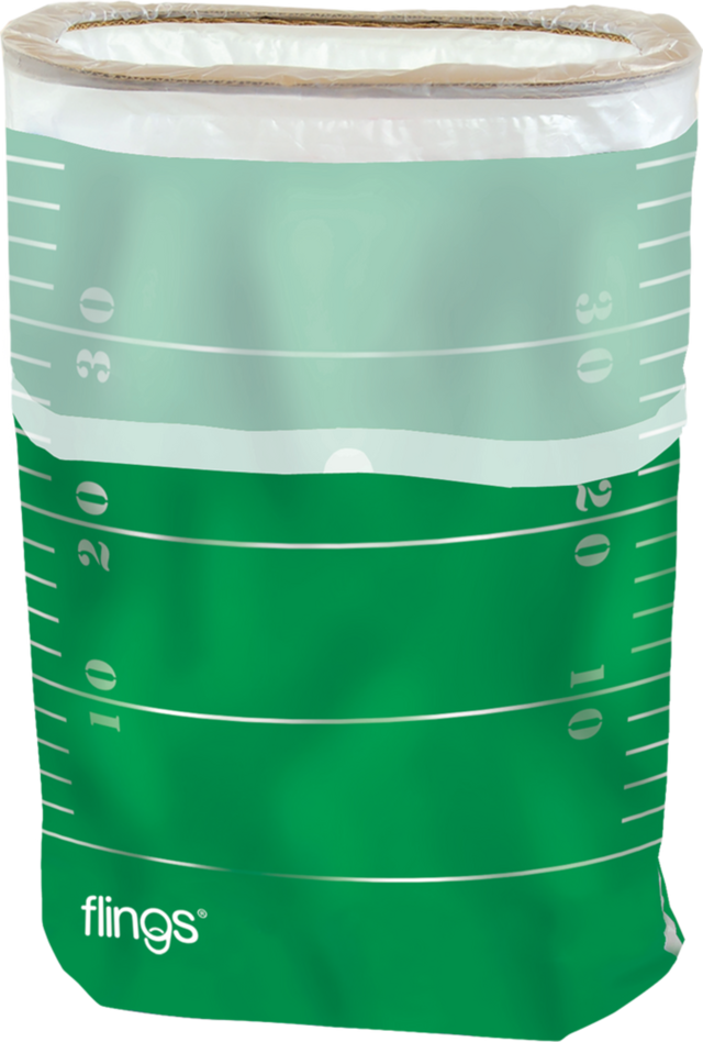 Football Field Pop-Up Trash Bin | Party City