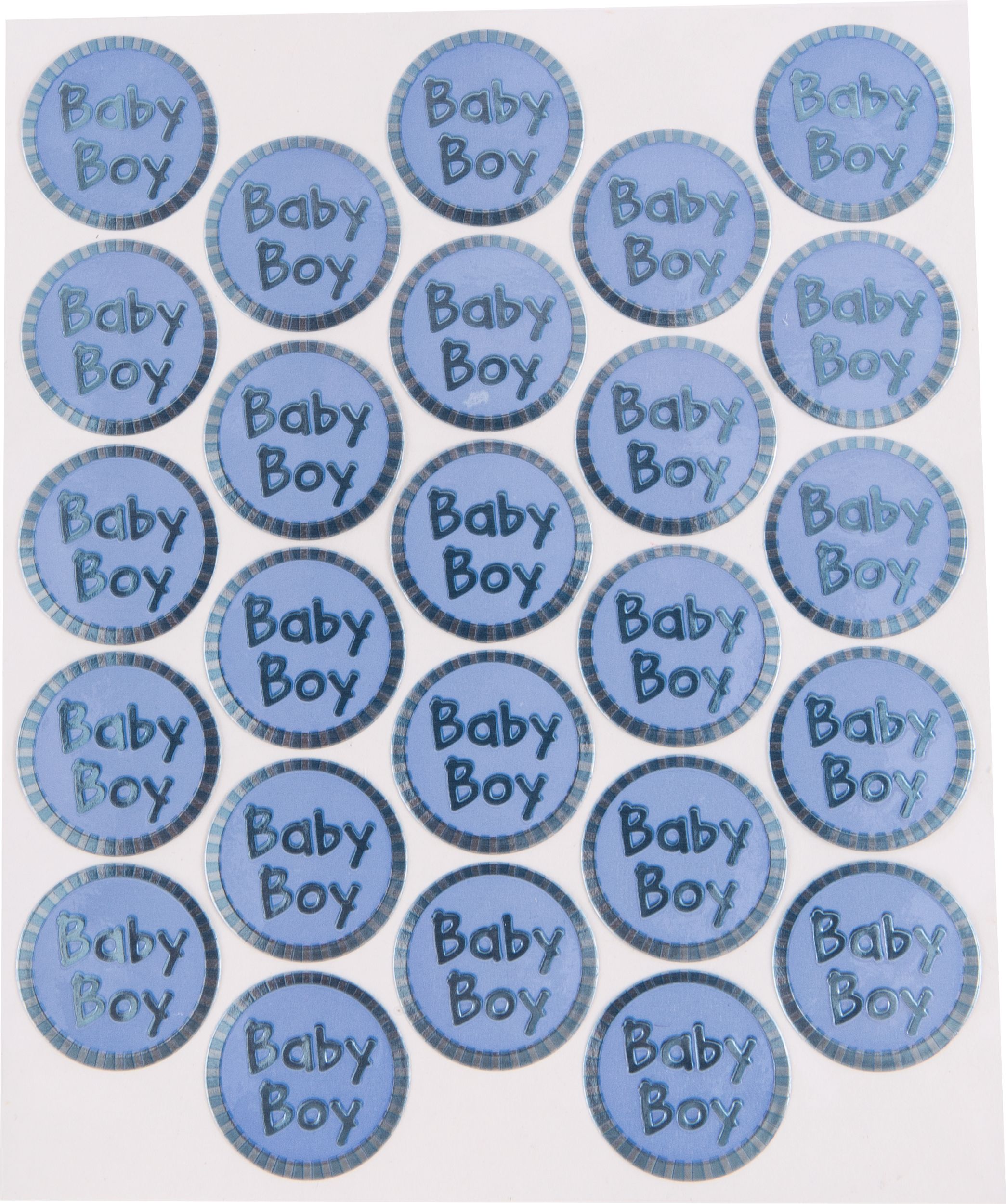 Baby Boy Sticker Seals, 25-pk | Party City
