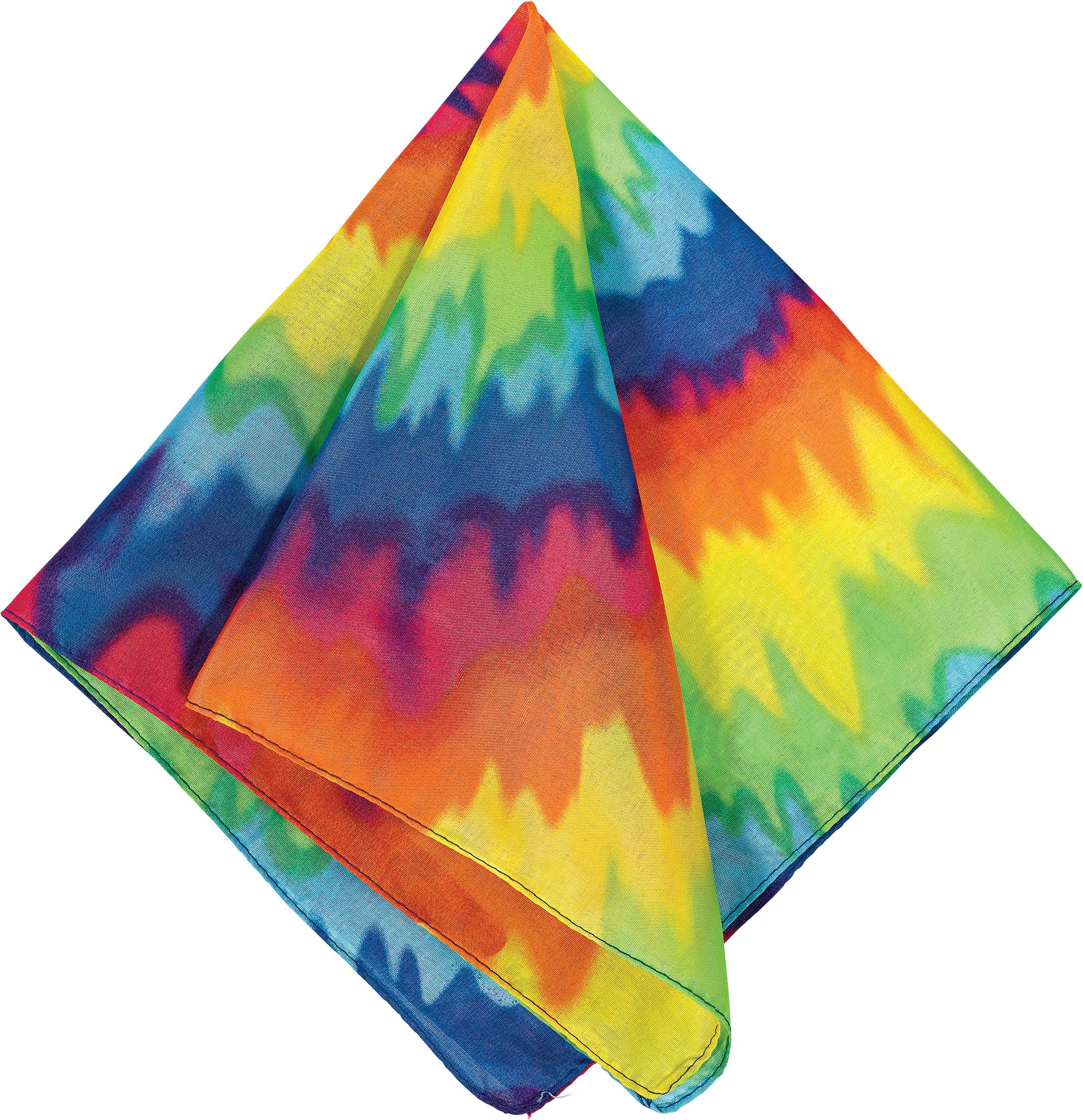 Tie-Dye 60s Bandanas, 10-pk | Party City