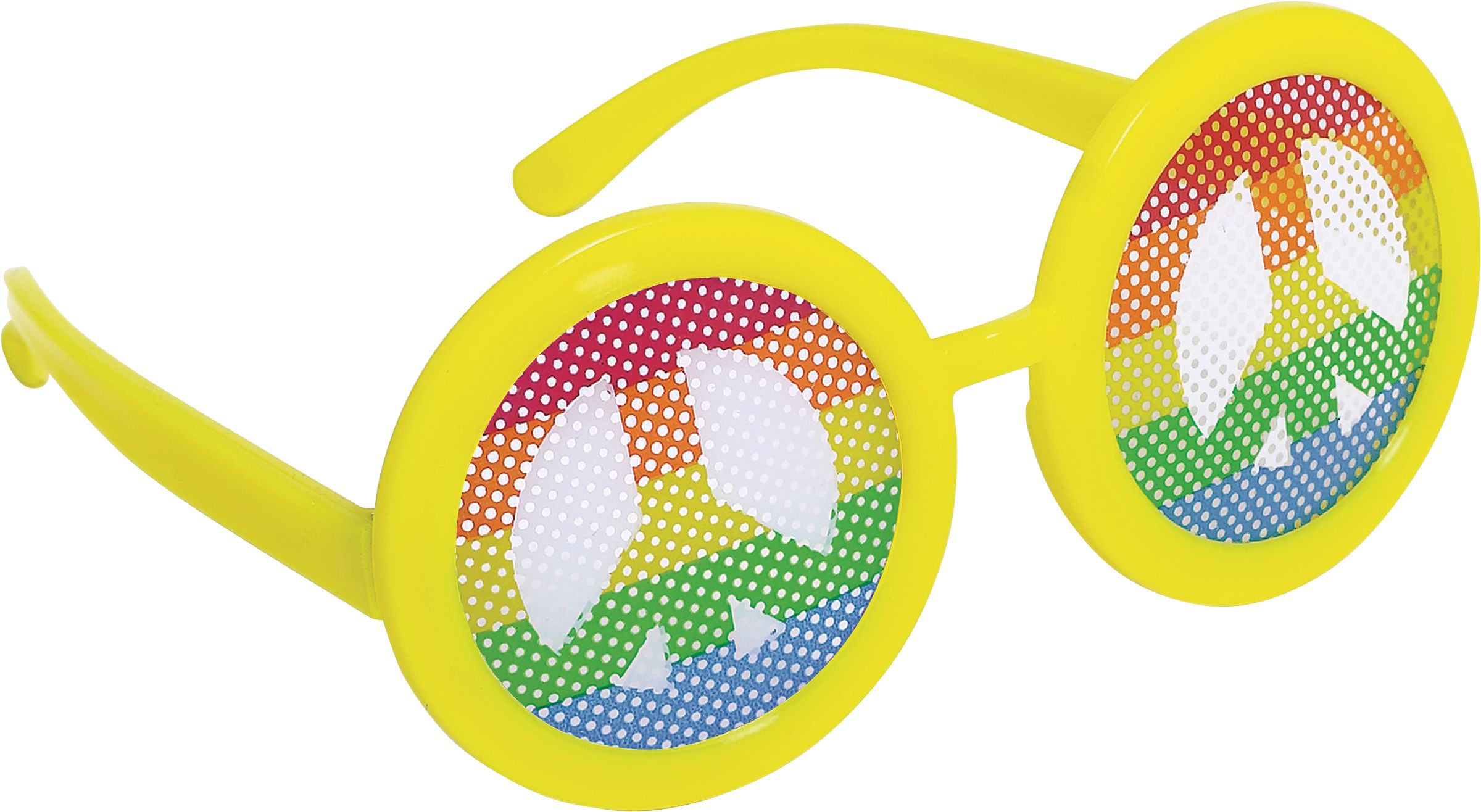 Tie-Dye 60s Printed Glasses, 10-pk | Party City