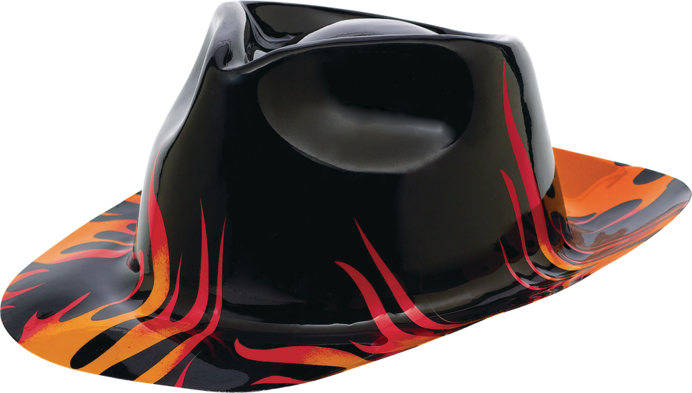 Flame Fedora Hat 50s | Party City