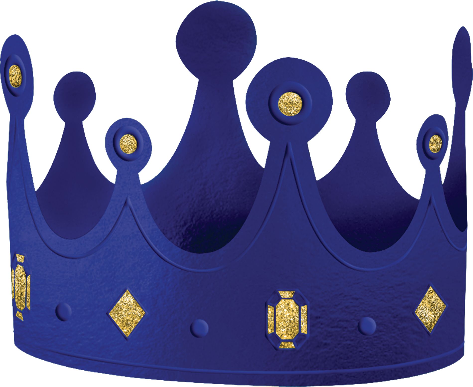 Metallic Medieval Crowns, 12-pk | Party City