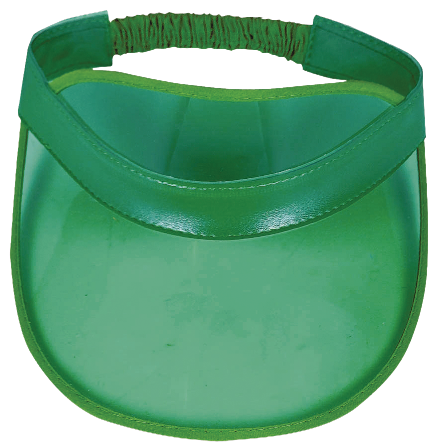 Casino Visor Hat, Green, One Size, Wearable Costume Accessory for ...