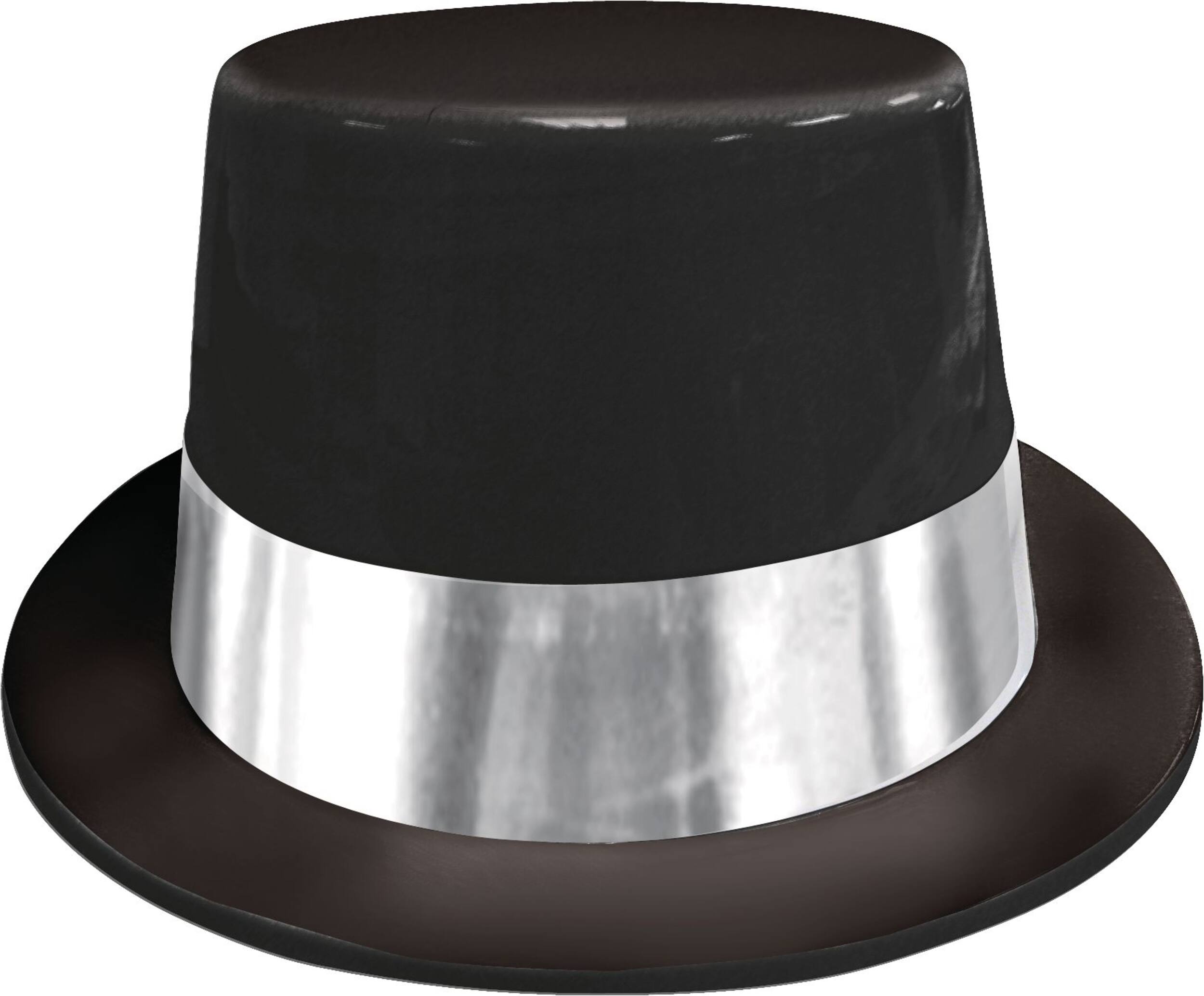 Plastic Top Hats, 5-pk | Party City