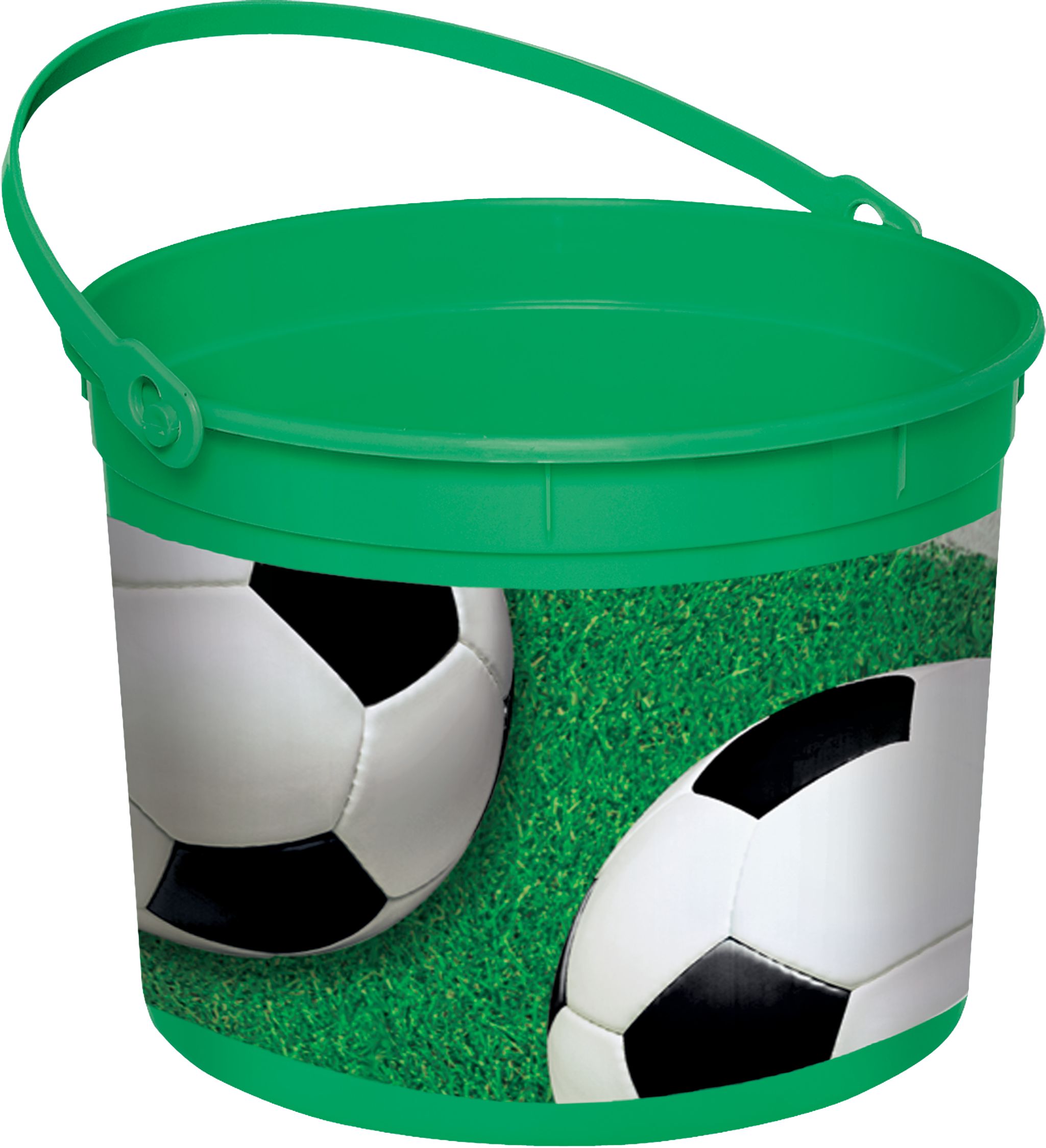 Soccer Plastic Bucket | Party City