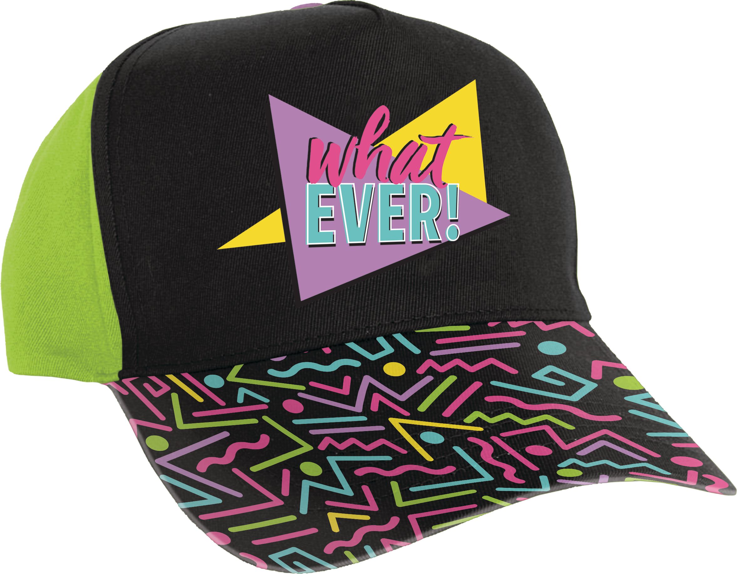 Awesome 80s Baseball Hat | Party City