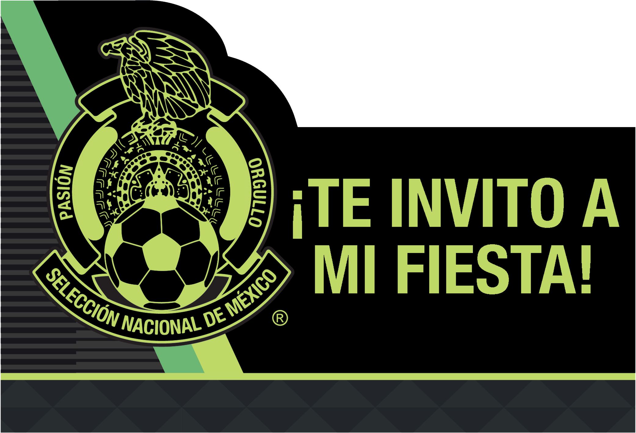 Mexico National Team Invitations, 8-pk | Party City