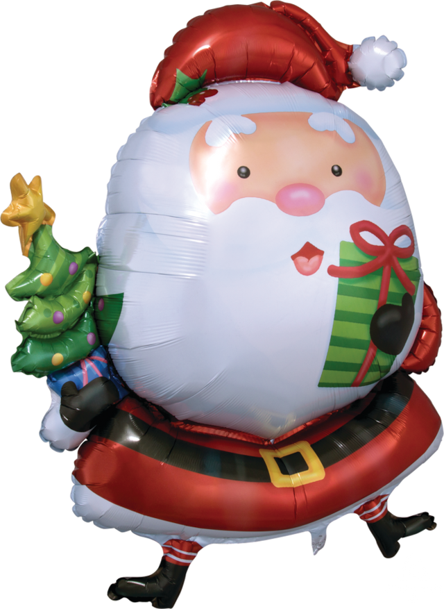 Giant Gifting Santa Balloon, 37-in | Canadian Tire