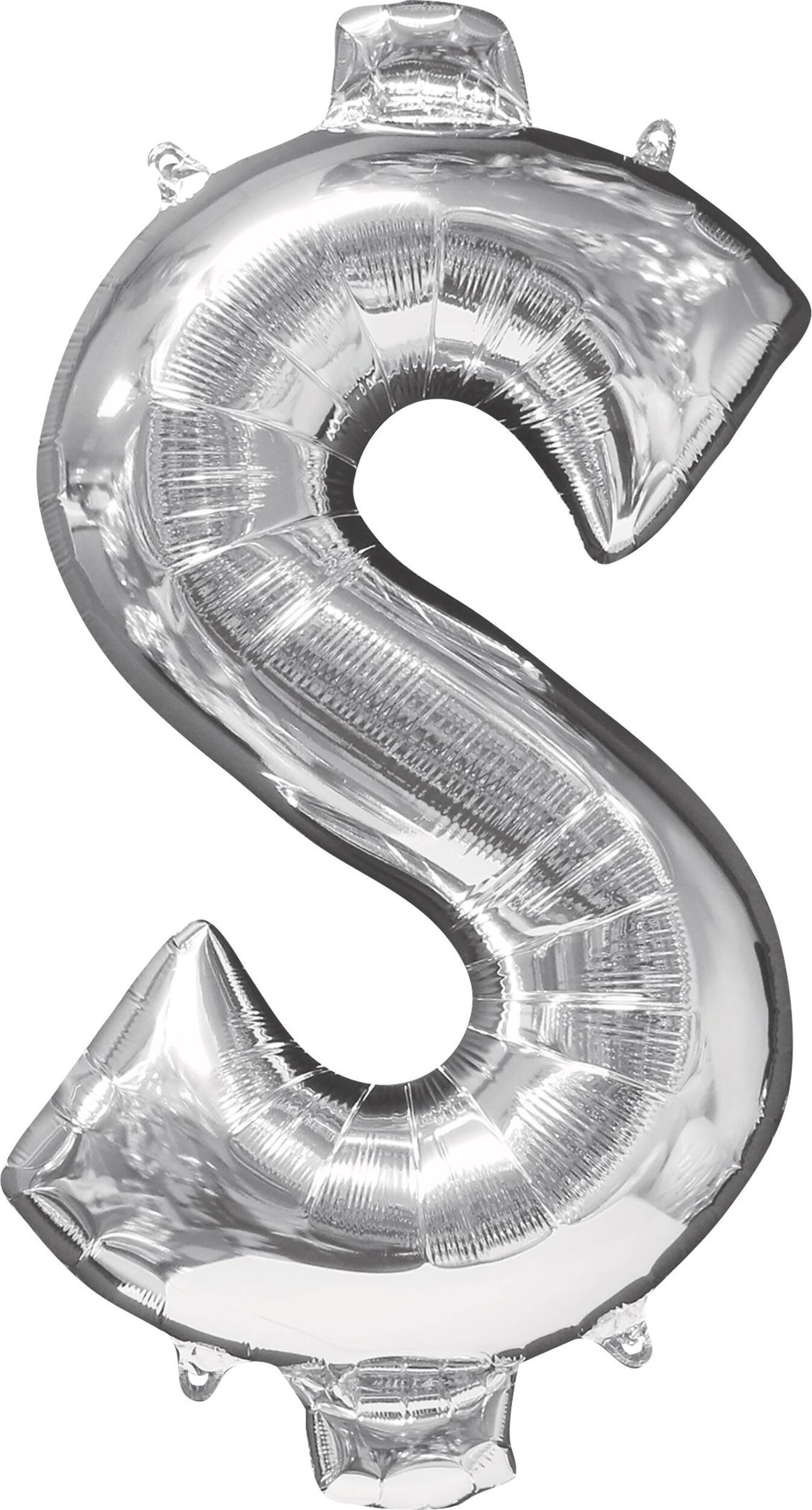 Dollar Sign Satin Foil Balloon, Assorted Colours, 40-in, Helium ...