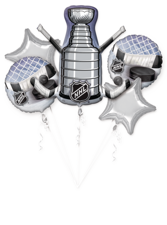 Bouquet De Ballons En Aluminium Géants Coupe Stanley De La Lnh
