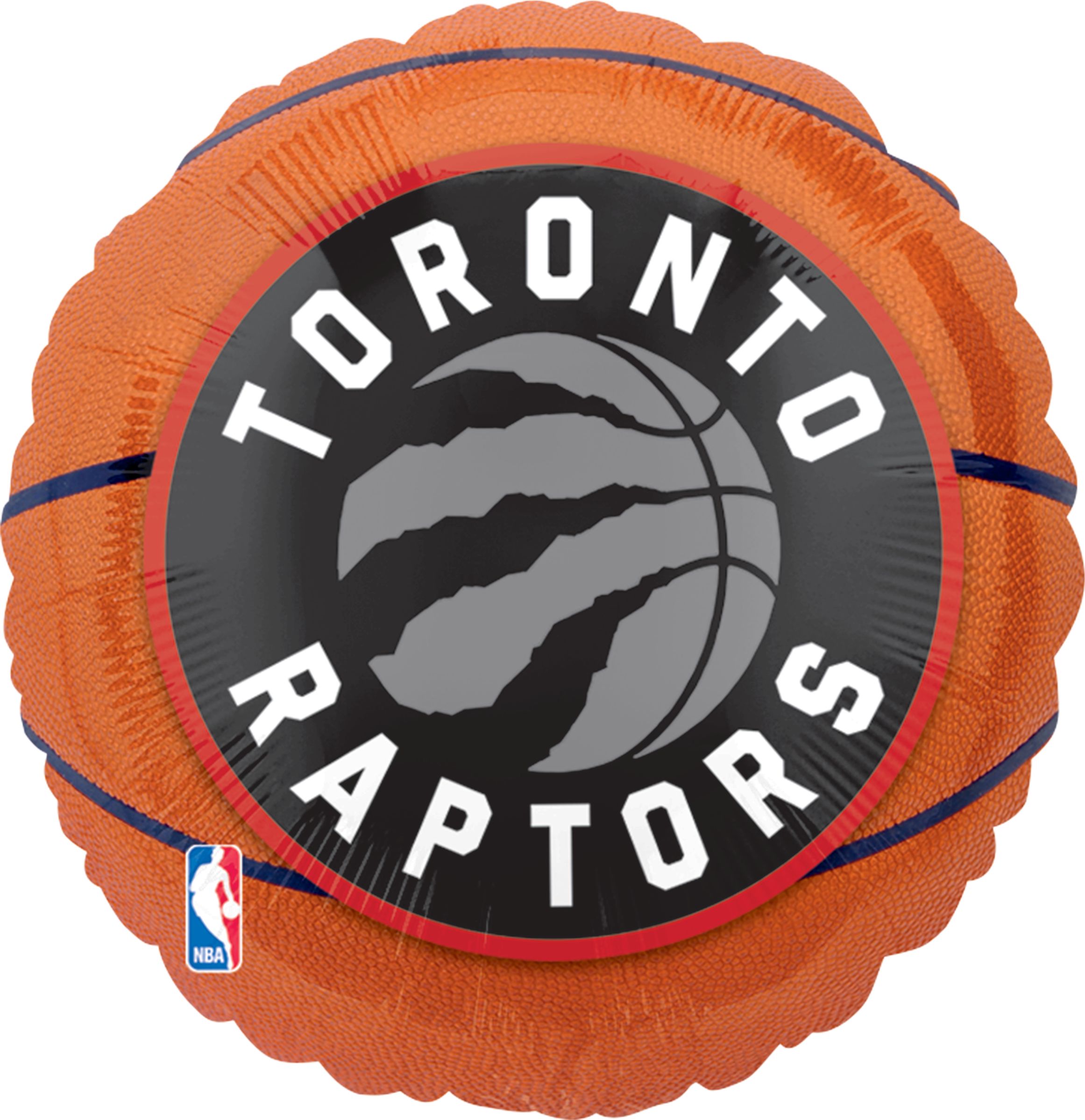 National Basketball Association NBA Toronto Raptors Round Satin Foil ...