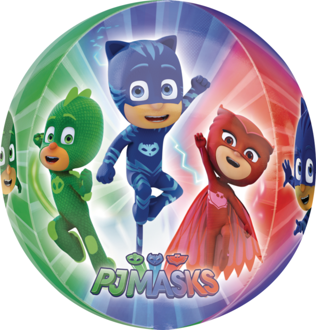Orbz PJ Masks Foil Balloon for Birthday Party, Helium Inflation ...