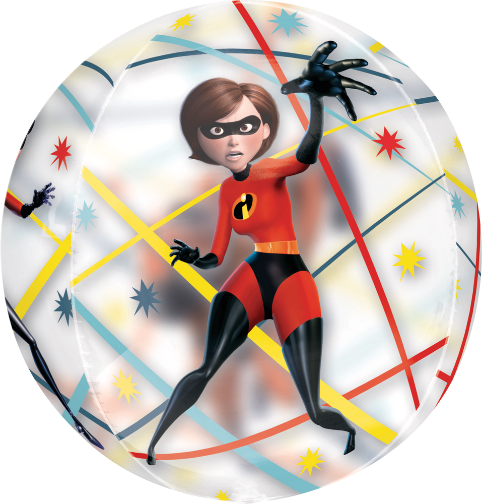 Ballon en aluminium Les Incroyable See Thru ORBZ pour fête d ...